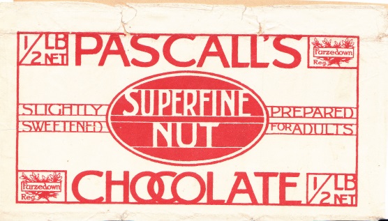 British chocolate wrappers